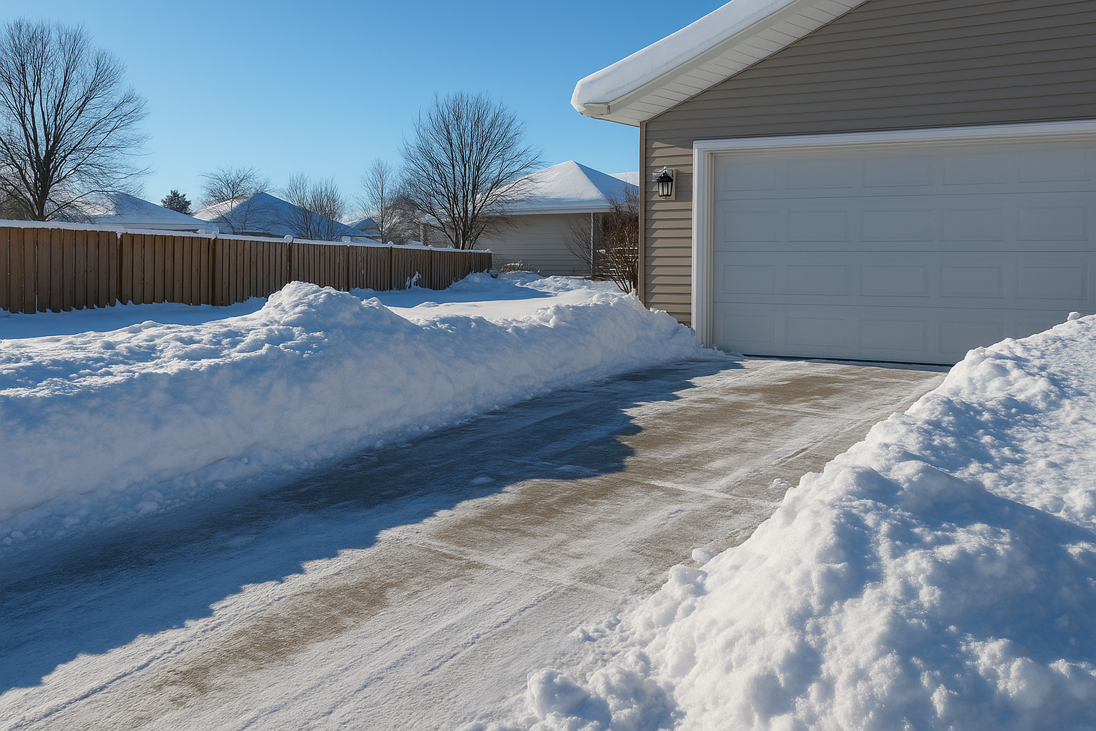 How Can I Avoid Snow Drift Problems Around My Property?